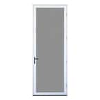 Unique Home Designs 36 in. x 96 in. White Surface Mount Left-hand ...