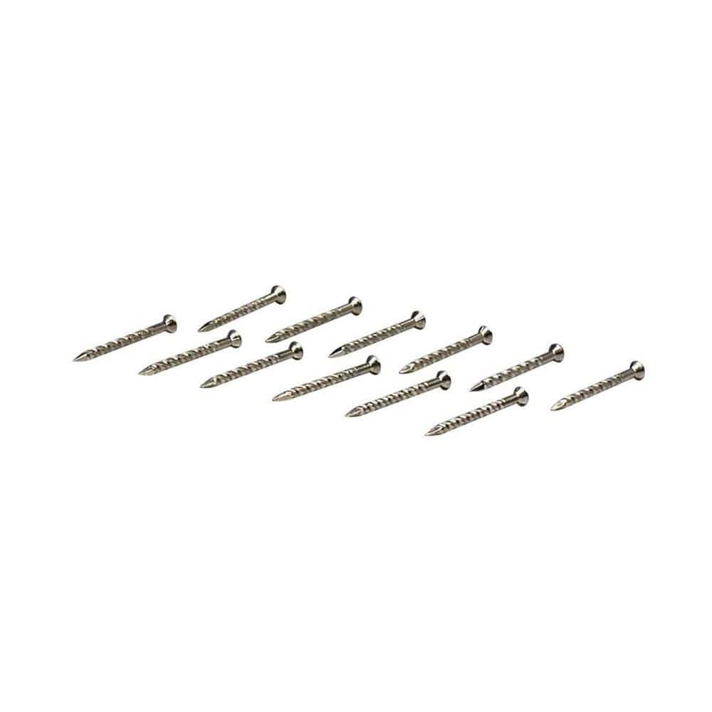 M-D Building Products 1-1/4" SILVER FLOOR METAL SCREW NAILS (12CT ...