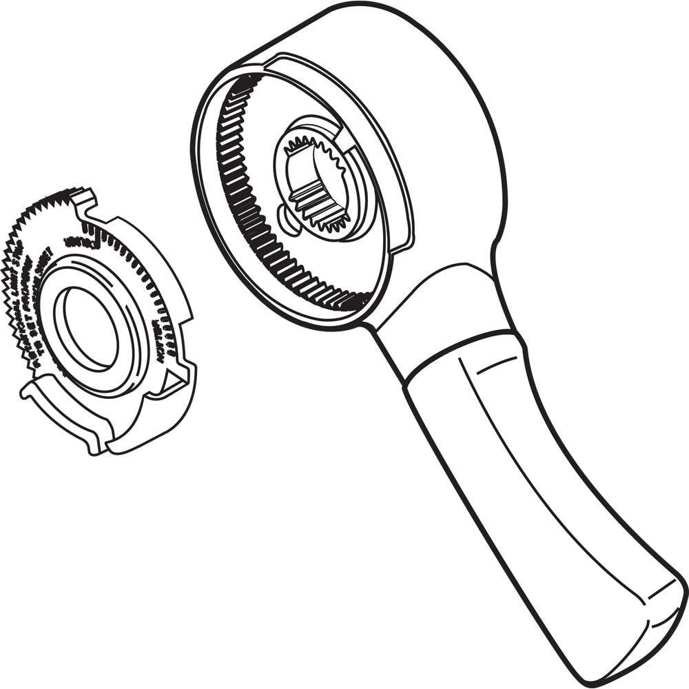 Delta Addison 17 Series Tub and Shower Single Lever Volume Handle Kit ...