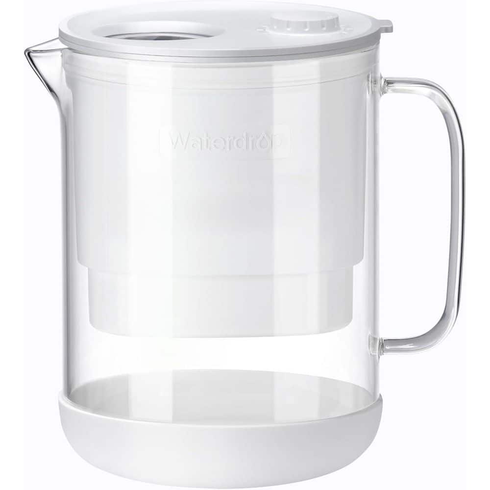 Waterdrop Glass Water Filter Pitcher with 1 Filter, Eco-Friendly,NSF 53 ...