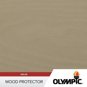 Olympic Wood Protector 1 gal. Base 2 Solid Exterior Stain Plus Sealer ...