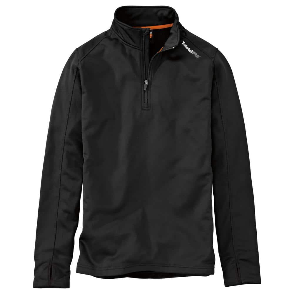Timberland PRO Understory Men's XL Black 1/4 Zip Fleece Pullover ...
