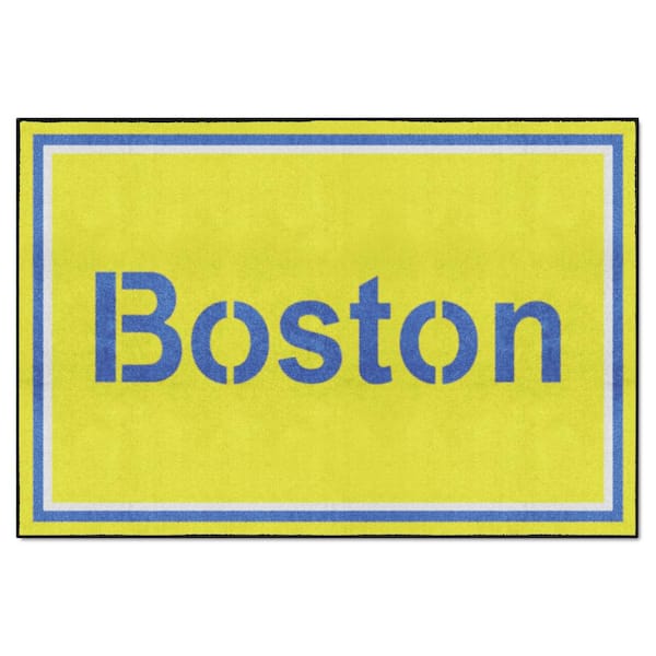 FANMATS Boston Red Sox 5ft. x 8 ft. Plush Area Rug 37473 - The Home Depot