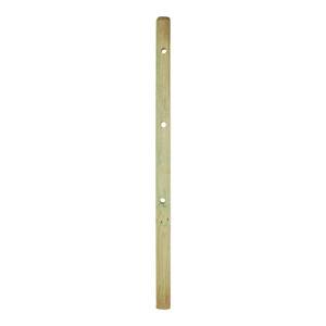 3 in. x 6 in. x 5 - 1/3 ft. Pressure Treated Southern Pine 2 Hole Split ...