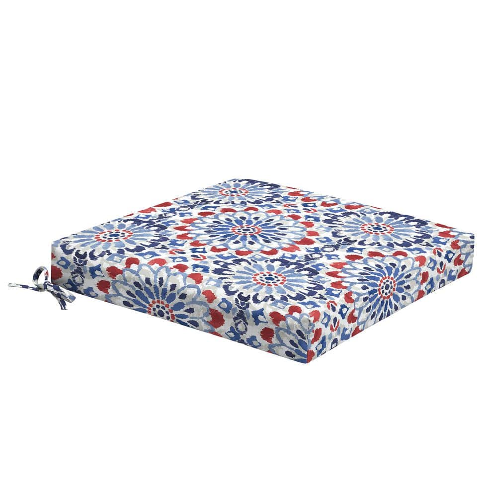 ARDEN Foam Outdoor Dining Seat Cushion 19 x 19 Made with ProFoam Rain ...