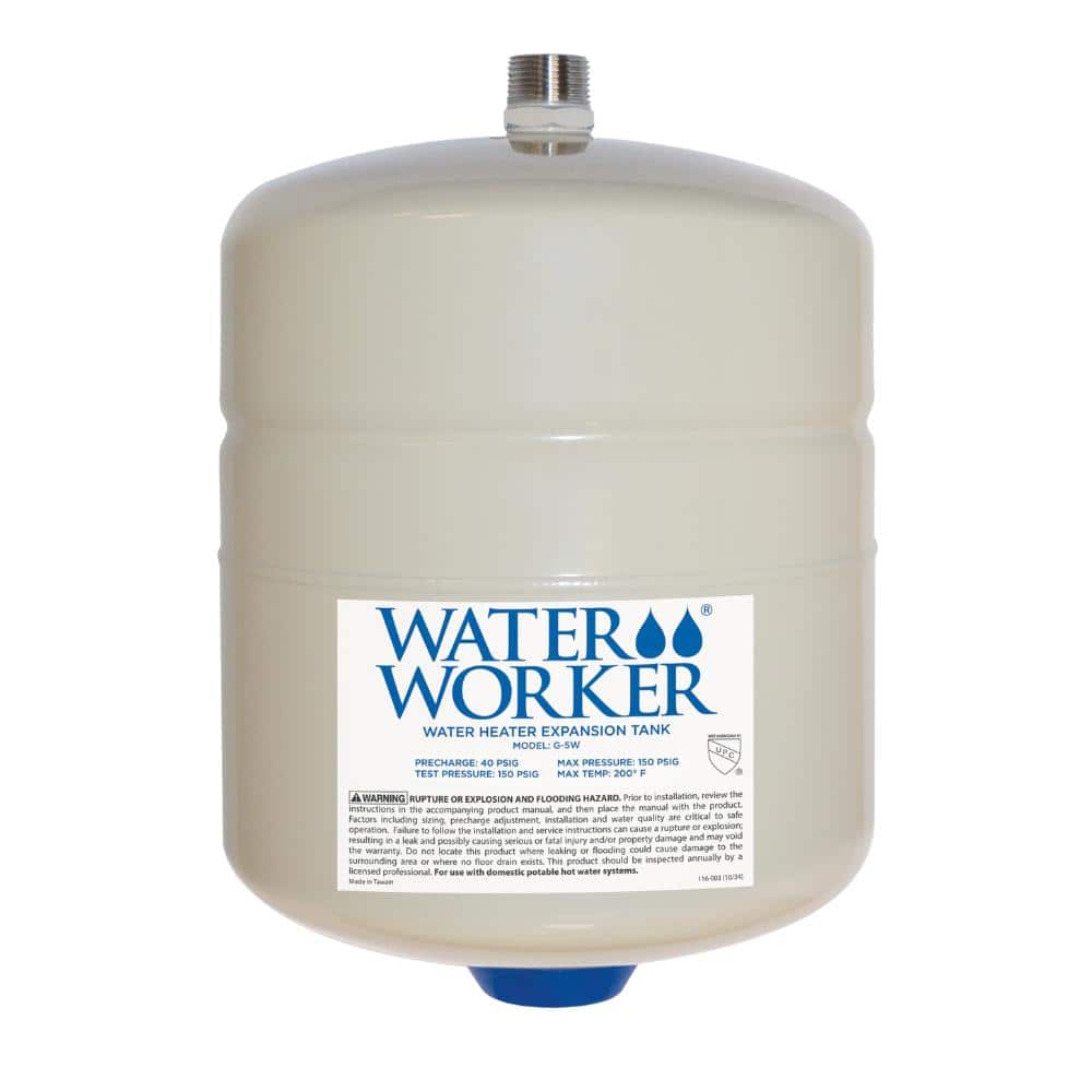 Water Worker 2 gal. Thermal Water Heater Expansion Tank G5W - The Home ...
