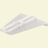 Prime-Line Drawer Track Delta Guide, White Plastic R 7260 - The Home Depot