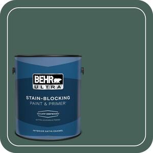BEHR PREMIUM PLUS 8 oz. #T18-20 Equilibrium Flat Interior/Exterior ...