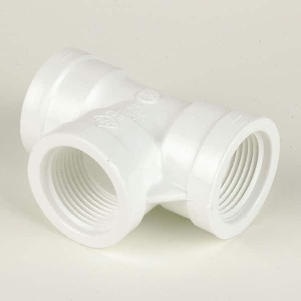 DURA 1 in. Schedule 40 PVC Tee U405-010 - The Home Depot