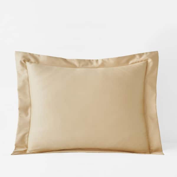The Company Store Legends Hotel Supima Yellow Sateen Standard Sham N3I3 ...