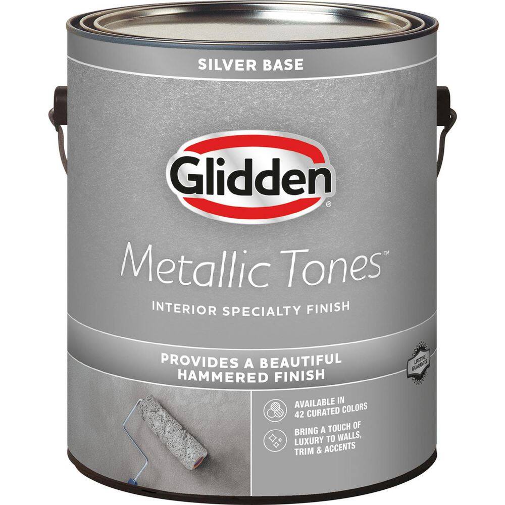 Glidden Metallic Tones 1 Gal Mtl101 Foundry Metallic Interior