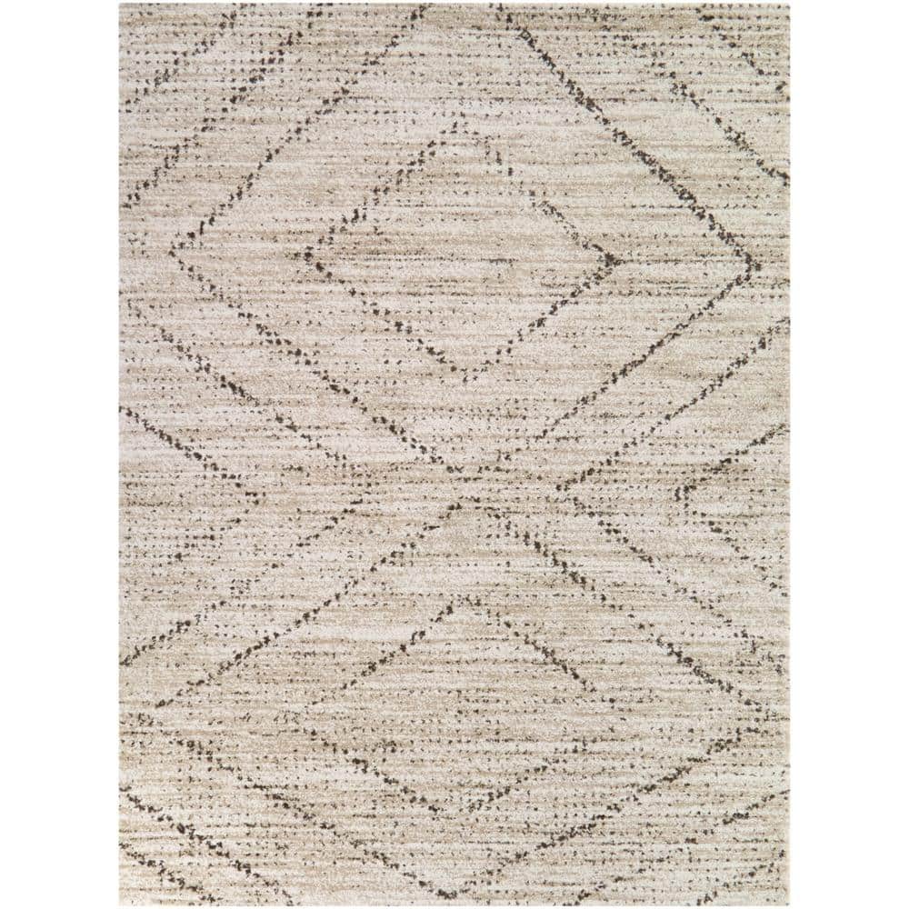 BALTA Sienna Cream 5 ft. x 7 ft. Geometric Area Rug 3129349 - The Home ...