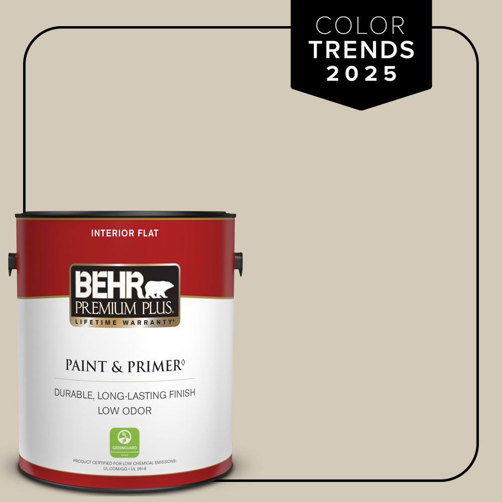 BEHR PREMIUM PLUS 1 gal. Designer Collection #DC-010 Even Better Beige ...