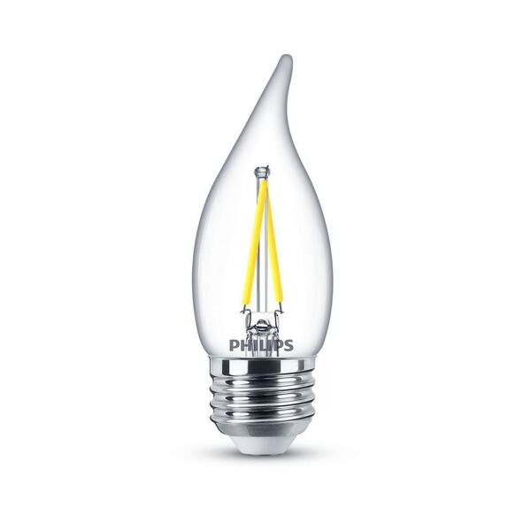 Philips 40-Watt Equivalent BA11 Ultra Definition LED Light Bulb 5000K 3 ...