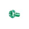Commercial Electric Combination Thread Grounding Screw, Green (100-Pack ...