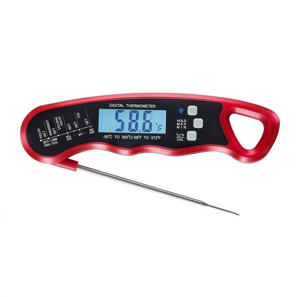 Grillers Instant Read Meat Digital Thermometer, Waterproof Ultra Fast ...