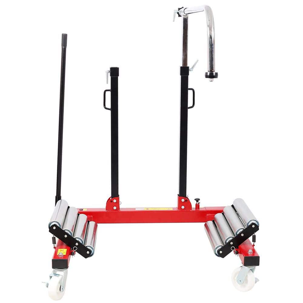 Red 2640 Capacity Heavy Duty Portable Dual Wheel Dolly 95Tool-2 - The ...