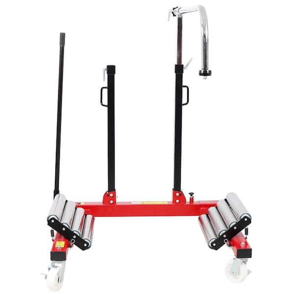 Red 2640 Capacity Heavy Duty Portable Dual Wheel Dolly 95Tool-2 - The ...