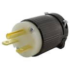 AC WORKS 15 Amp 250-Volt NEMA 6-15P 3-Prong Industrial Grade Heavy Duty ...