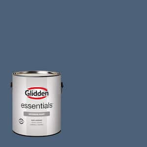 Glidden 8 oz. PPG1163-6 Blue Fjord Satin Interior Paint Sample PPG1163 ...
