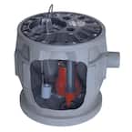 Liberty Pumps Pro380 Series 4/10 HP Submersible Pre-Assembled Simplex ...
