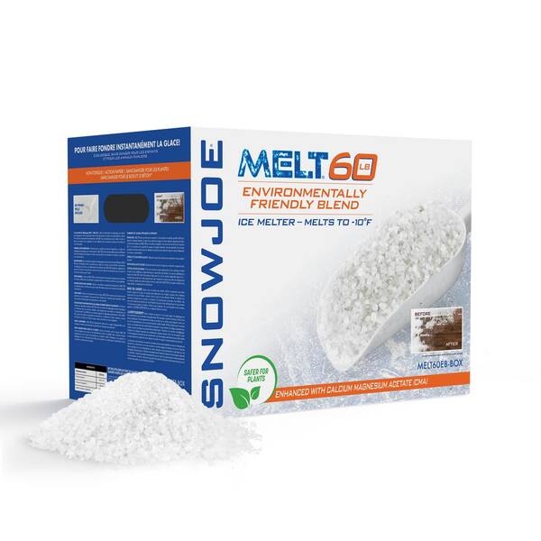 Snow Joe Melt 60 lbs. Boxed Premium Environmentally Friendly Blend Ice ...