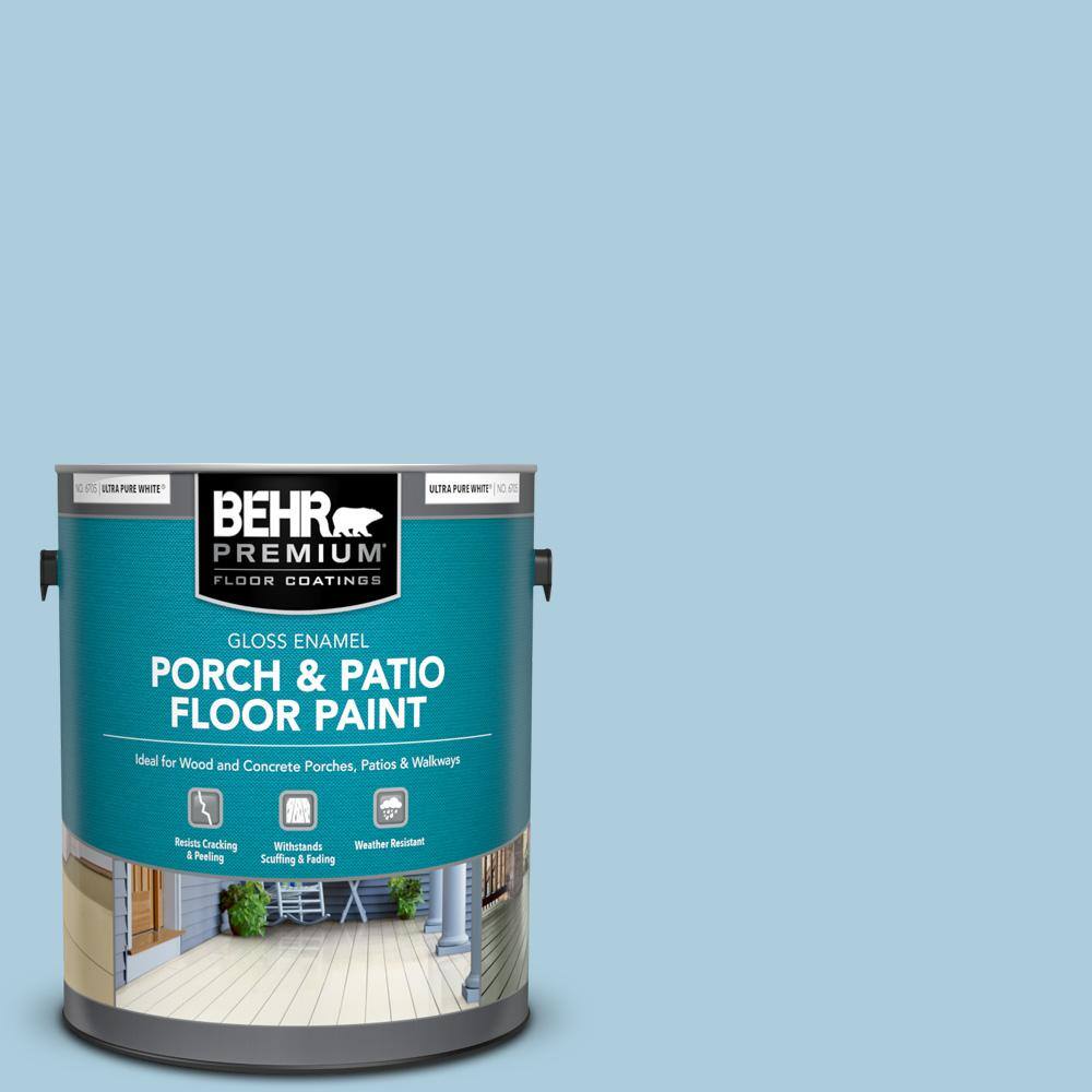 BEHR PREMIUM 1 gal. #M500-2 Early September Gloss Enamel Interior ...
