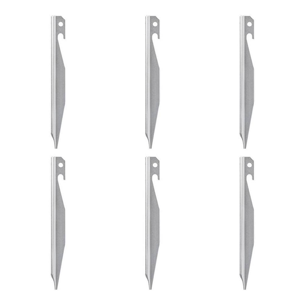 Haute Decor 6 Count 10 in Heavy Duty Metal Stakes STA10601N - The Home ...