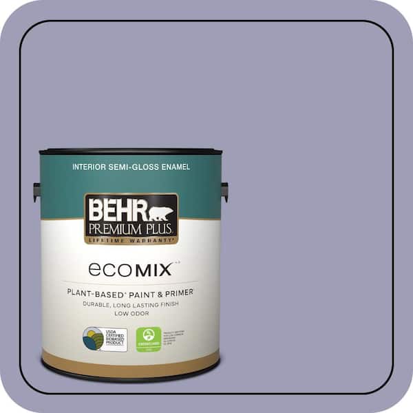 Reviews for BEHR PREMIUM PLUS 1 gal. #630F-4 Wild Thistle Semi-Gloss ...