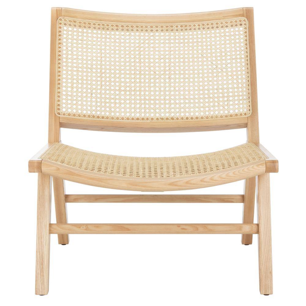 SAFAVIEH Auckland Natural Accent Chair SFV4102B - The Home Depot