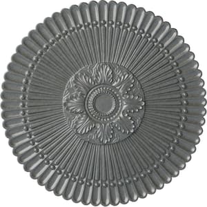 Ekena Millwork 29-3/4 in. x 1-1/2 in. Wigan Urethane Ceiling Medallion ...