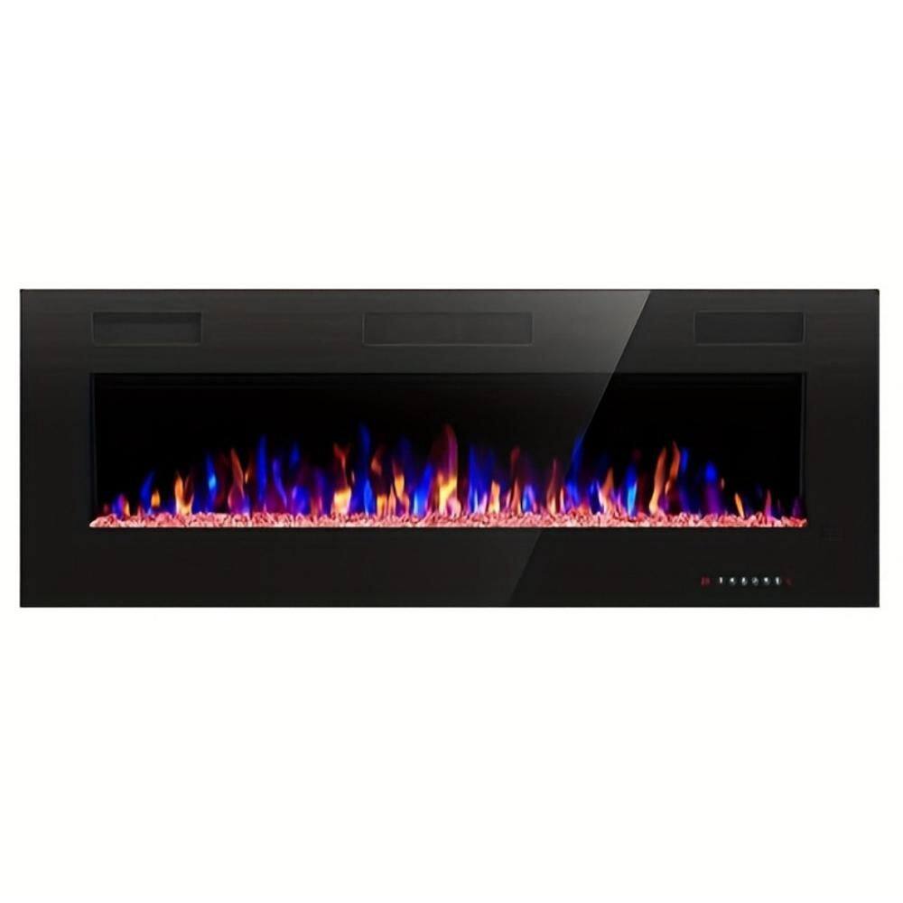 Edendirect 5100 BTU 42 in. Wall Mount Fireplace Recessed Radiant ...