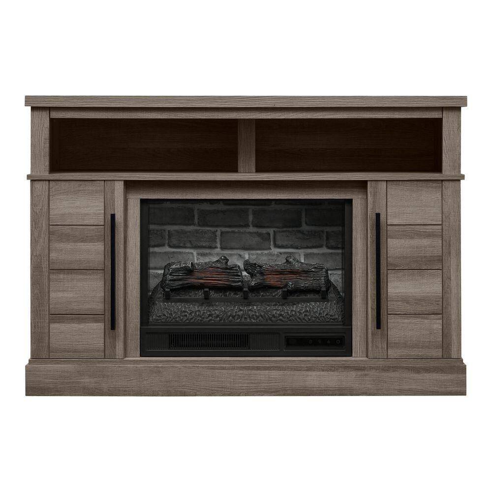 Buy Wolcott 48 in. Freestanding Electric Fireplace TV Stand in Prairie ...