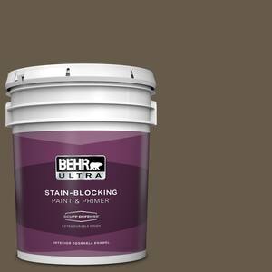 BEHR MARQUEE 1 gal. #740D-7 Frontier Shadow Flat Exterior Paint ...