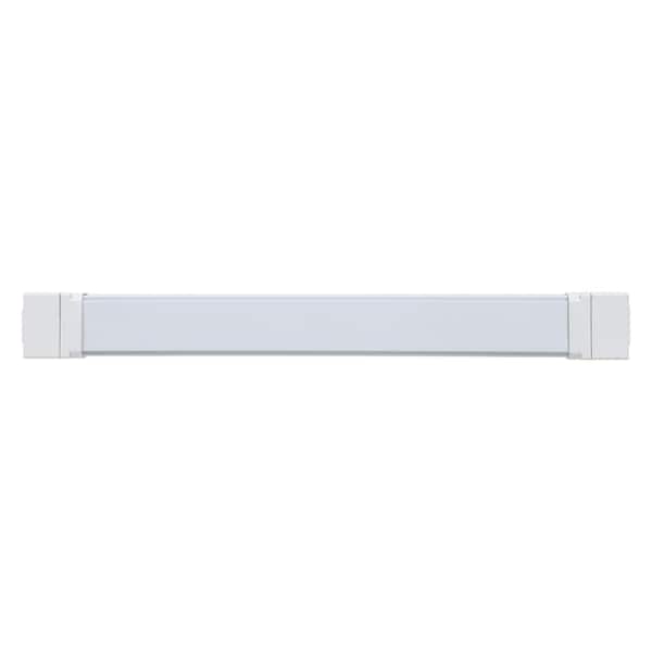 LEDVANCE 2 ft. Vapor Tight Integrated LED Gray Wraparound Light with ...