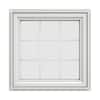 JELD-WEN 35.5 in. x 35.5 in. V-4500 Series White Vinyl Left-Handed ...