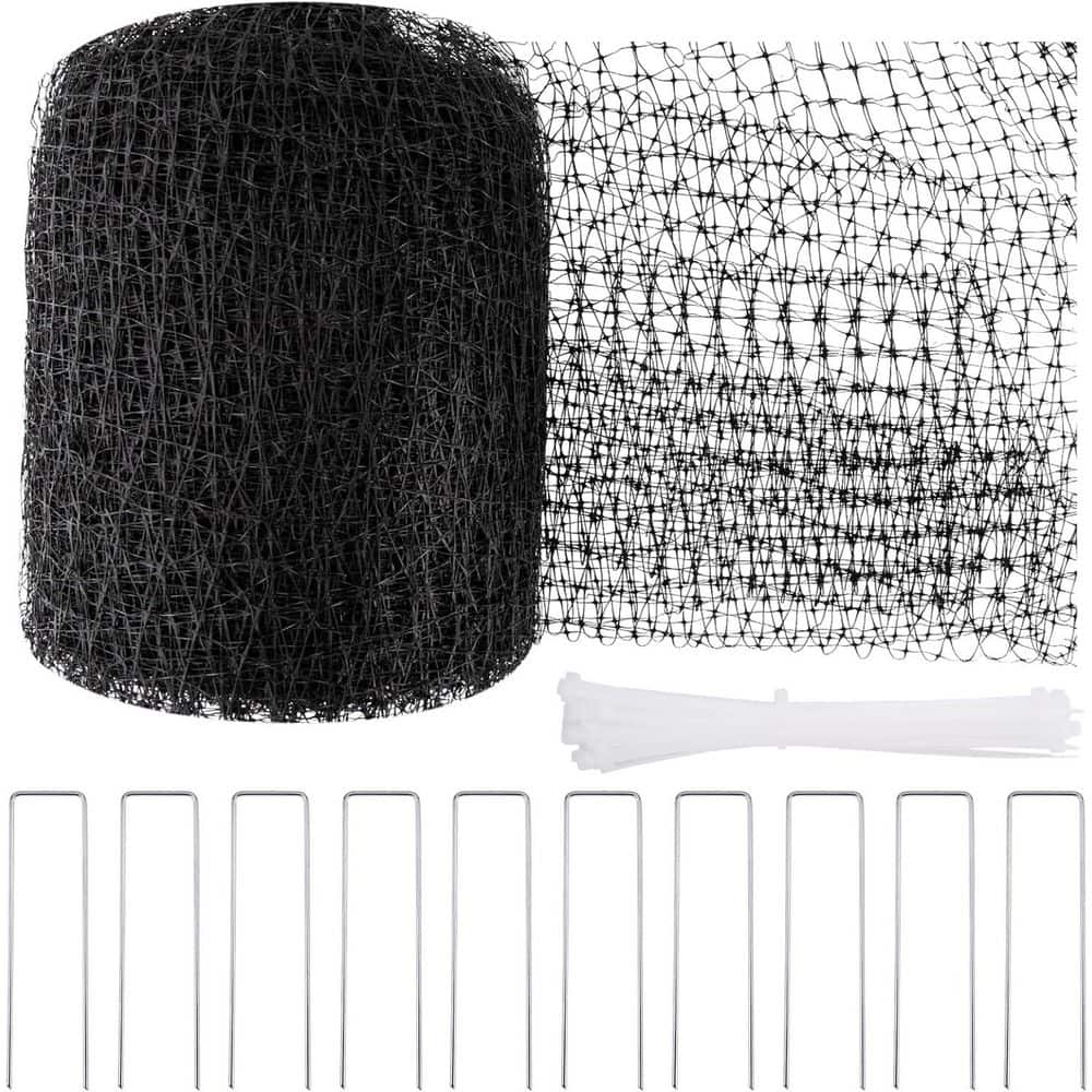 Oyezvary Outdoor Bird Netting 5 ft. x 100 ft. Garden Netting for Pest ...
