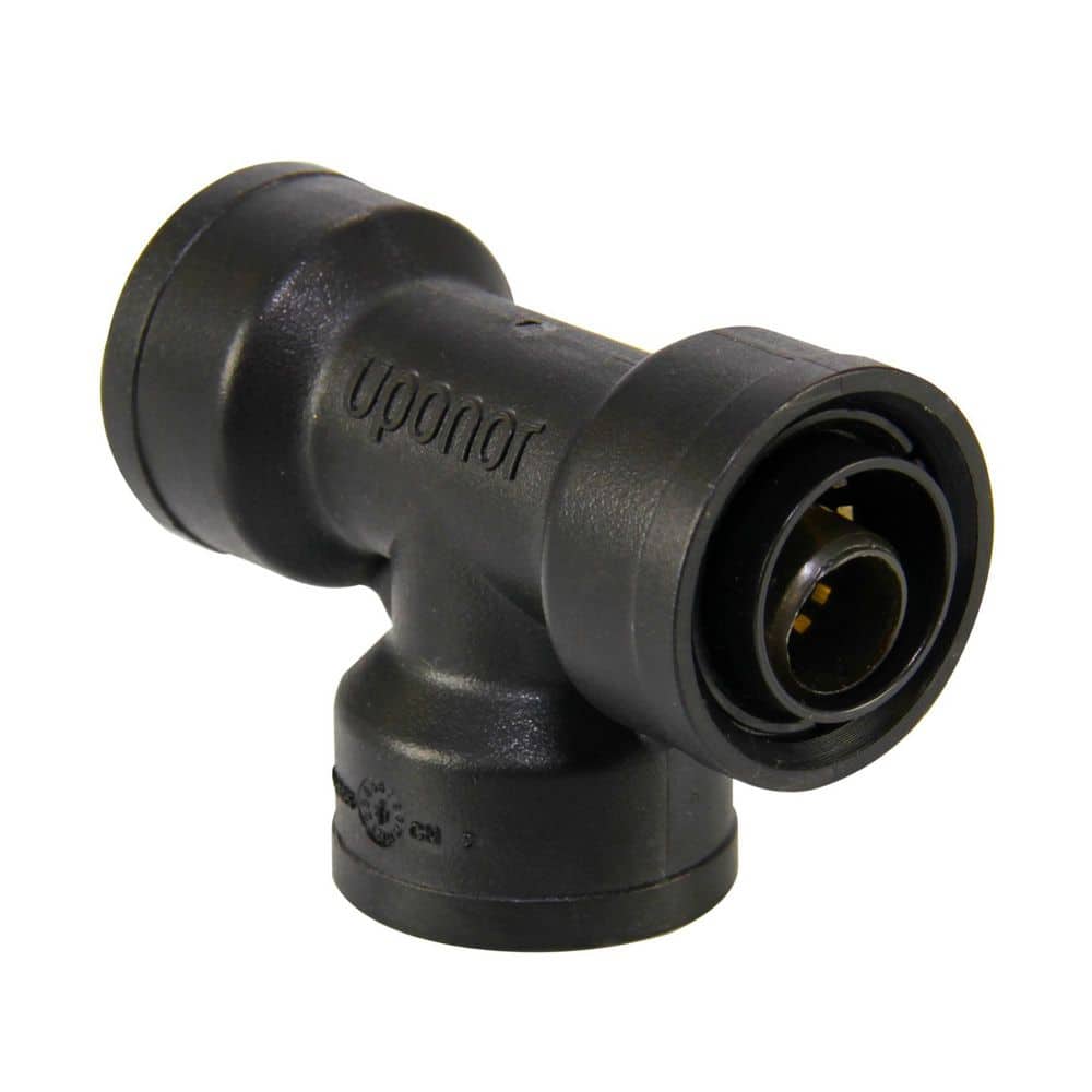 Uponor TotalFit 1/2 in. Push-to-Connect Engineered Polymer Tee ...