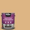 BEHR PREMIUM 1 gal. #HDC-CL-18 Cellini Gold Textured Low-Lustre Enamel ...