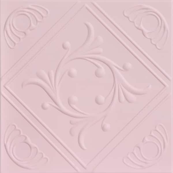 A La Maison Ceilings Diamond Wreath 1.6 ft. x 1.6 ft. Glue Up Foam ...