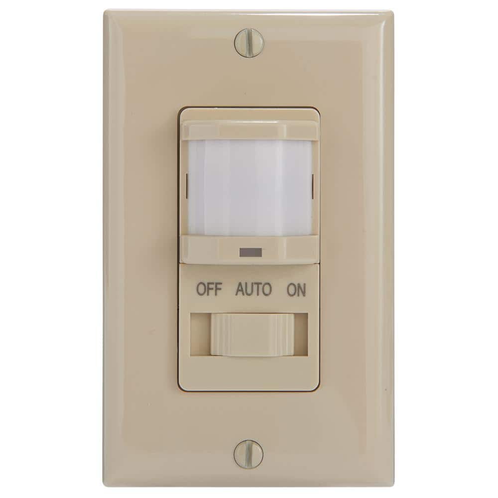 Intermatic IOS Series 500-Watt Occupancy Switch with Manual Override ...