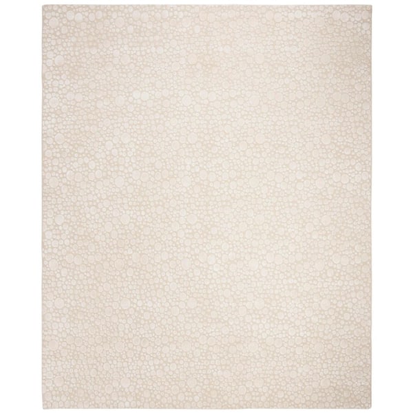SAFAVIEH Mirage 8 ft. x 10 ft. Cream Abstract Spotted Area Rug MIR680A ...