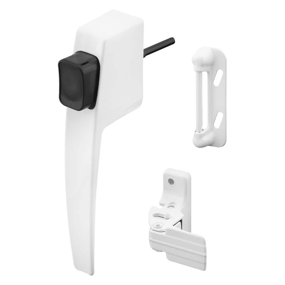 Prime-Line White, Screen or Storm Door Push Button Door Latch K 5145 ...