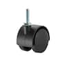 HDX 1.57 in. Black Plastic Caster Set HD40CASTERPS - The Home Depot