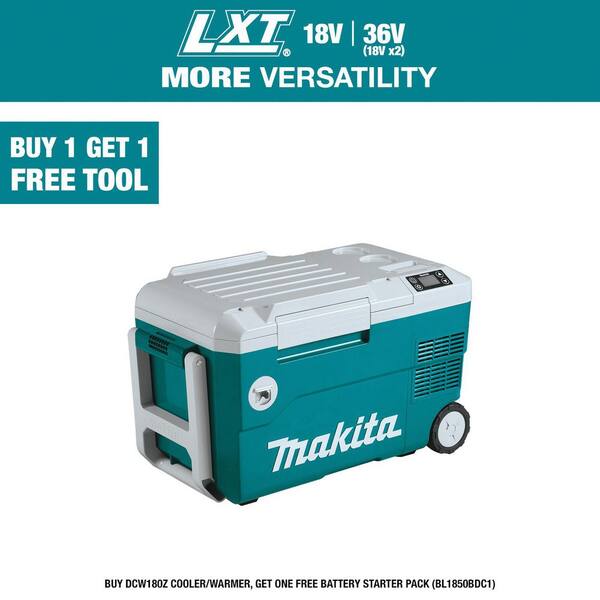 Makita 18-Volt X2 LXT Lithium-Ion, 12-Volt/24-Volt DC Auto and AC ...