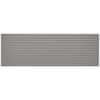 Ivy Hill Tile Linear Smoke Gray 4 in. x 0.51 in. Matte Ceramic Wall ...