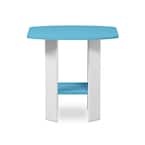 Furinno Simple Design Light Blue End Table-11180LBL - The Home Depot