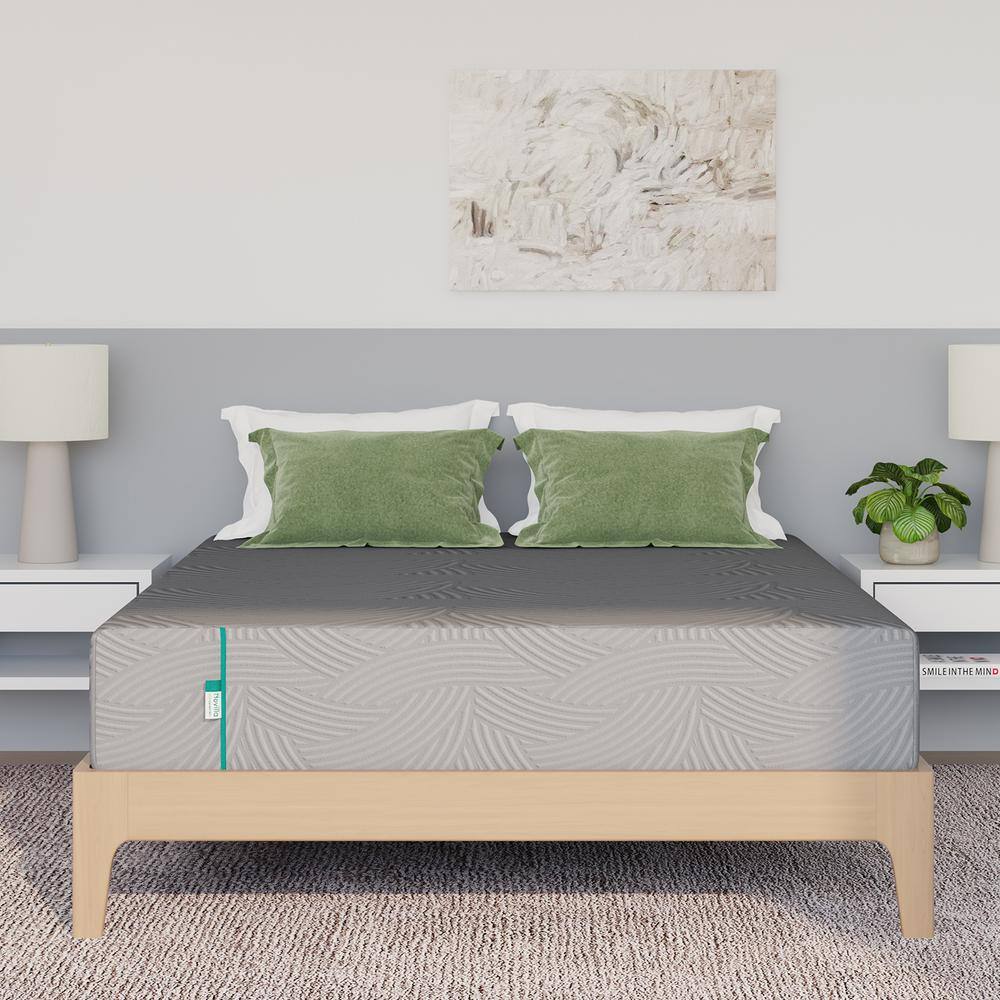 Novilla King Medium Memory Foam 14 in. Mattress, Cooling and Breathable ...