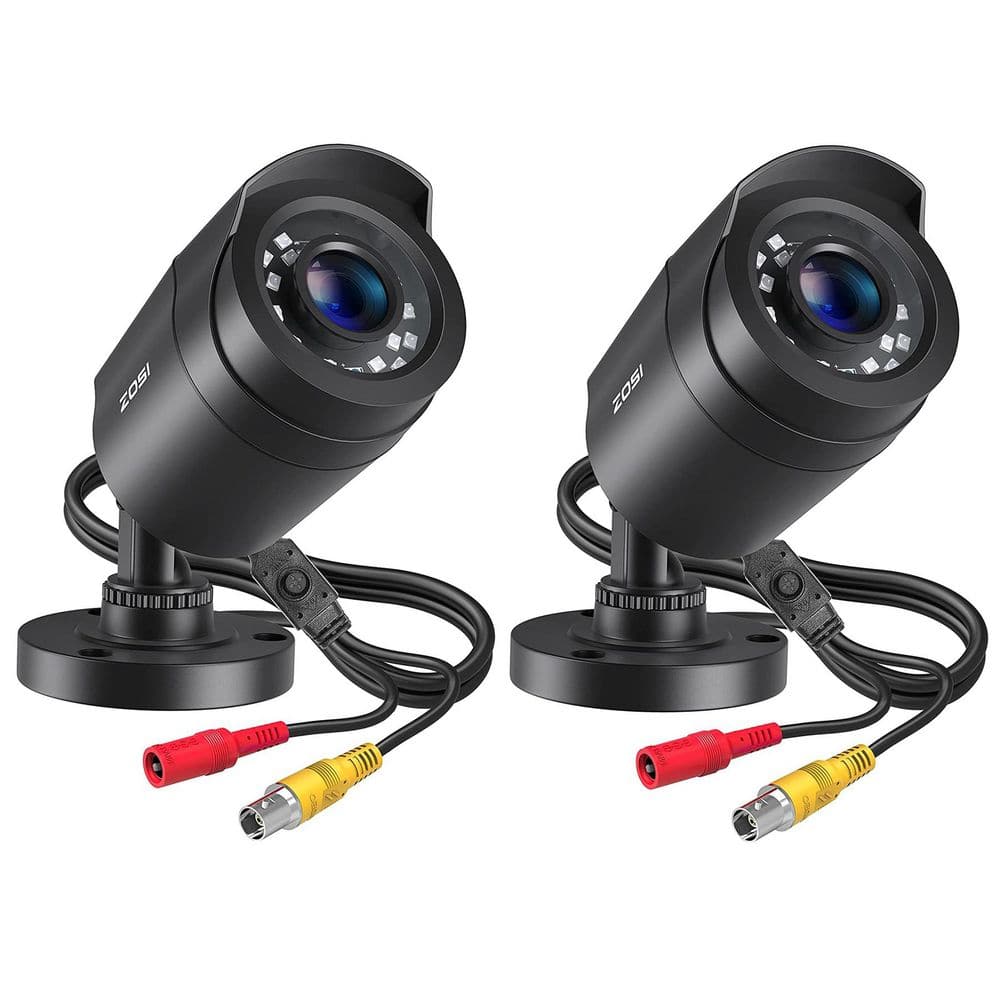 ZOSI 2MP CCTV Hardwired Outdoor Security Camera Hybrid 4-in-1 TVI/CVI ...