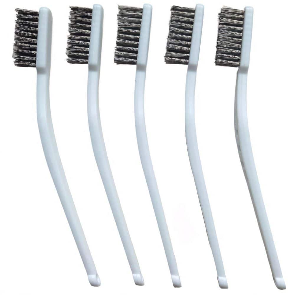 KIWDZFU Heavy-Duty Stainless Steel Wire Cleaning Brushes with ...